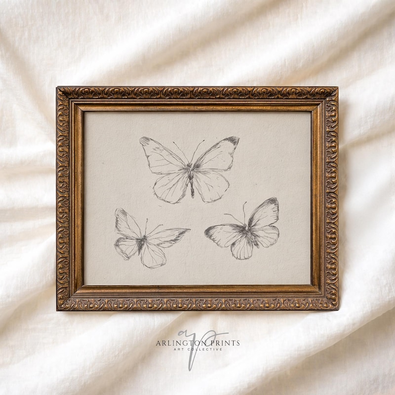 Butterfly Art Printable - Etsy