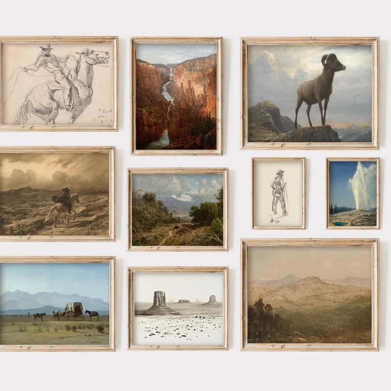 Western Prints - Etsy