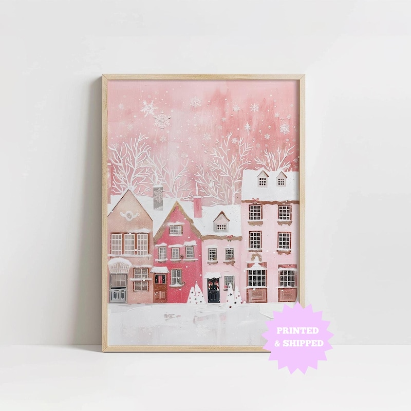 Pink Christmas Decor - Etsy