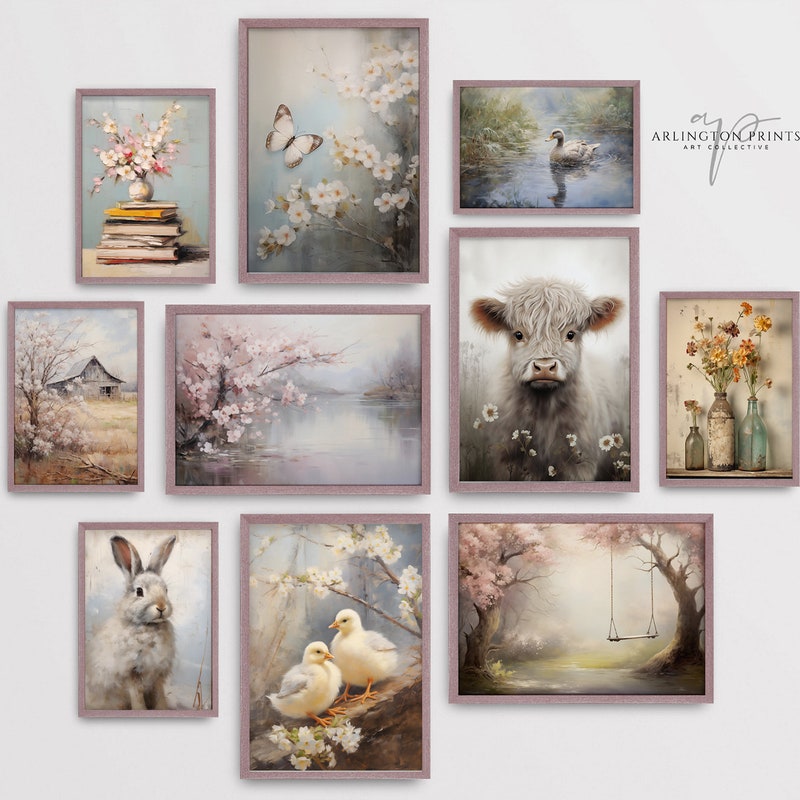 Spring Art - Etsy