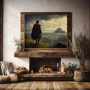 Printable Highlander Art, Outlander Poster, Scotland Prints, Outlander ...