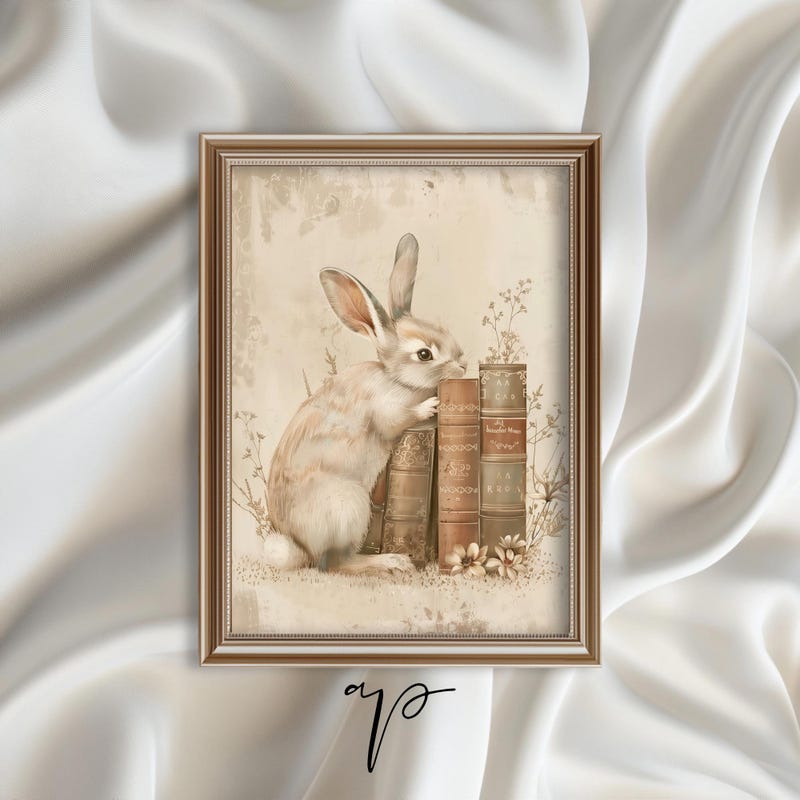 Bunny Rabbit Art - Etsy