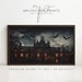 Haunted House Frame TV Art, Spooky Halloween Art, Creepy Frame TV Art ...
