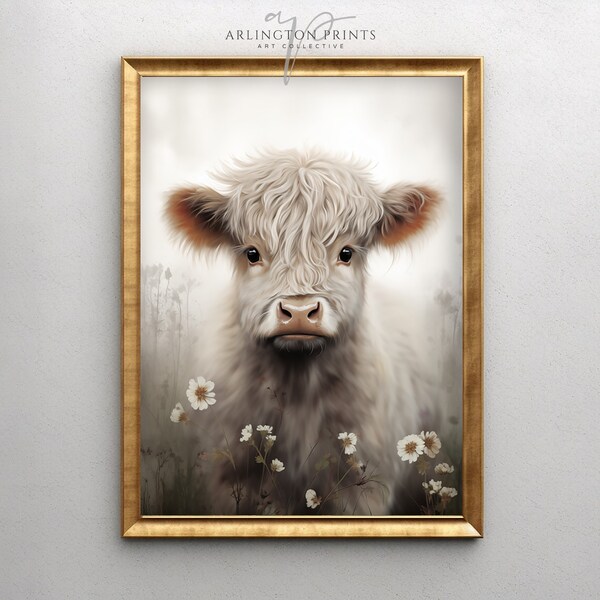 Highland Cow Vintage Prints - Etsy