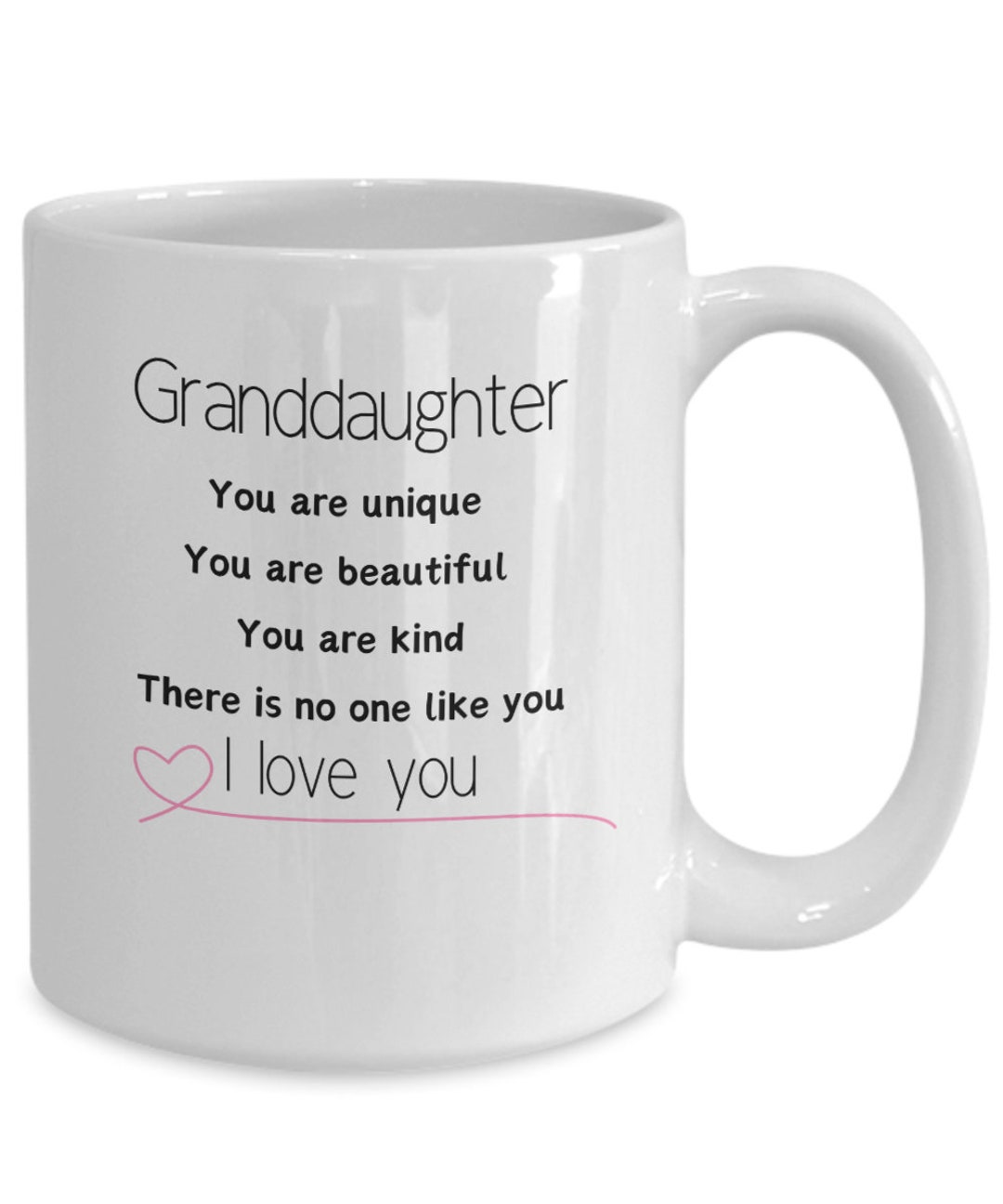 Granddaughter I Love You Gift for Special Occasions, Valentines Day ...