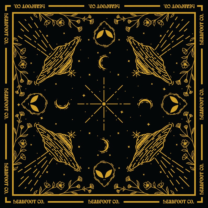 Alien Bandana - Etsy