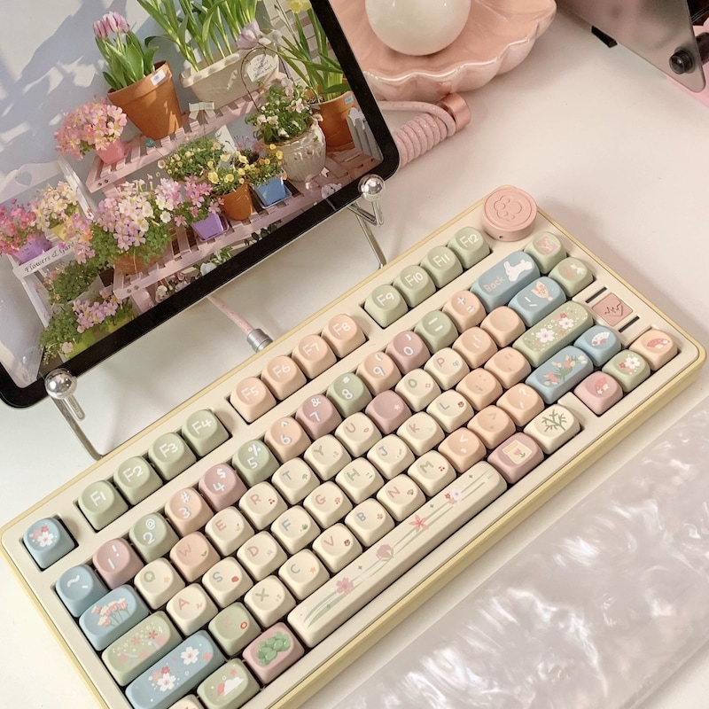 Creamy Keycaps - Etsy
