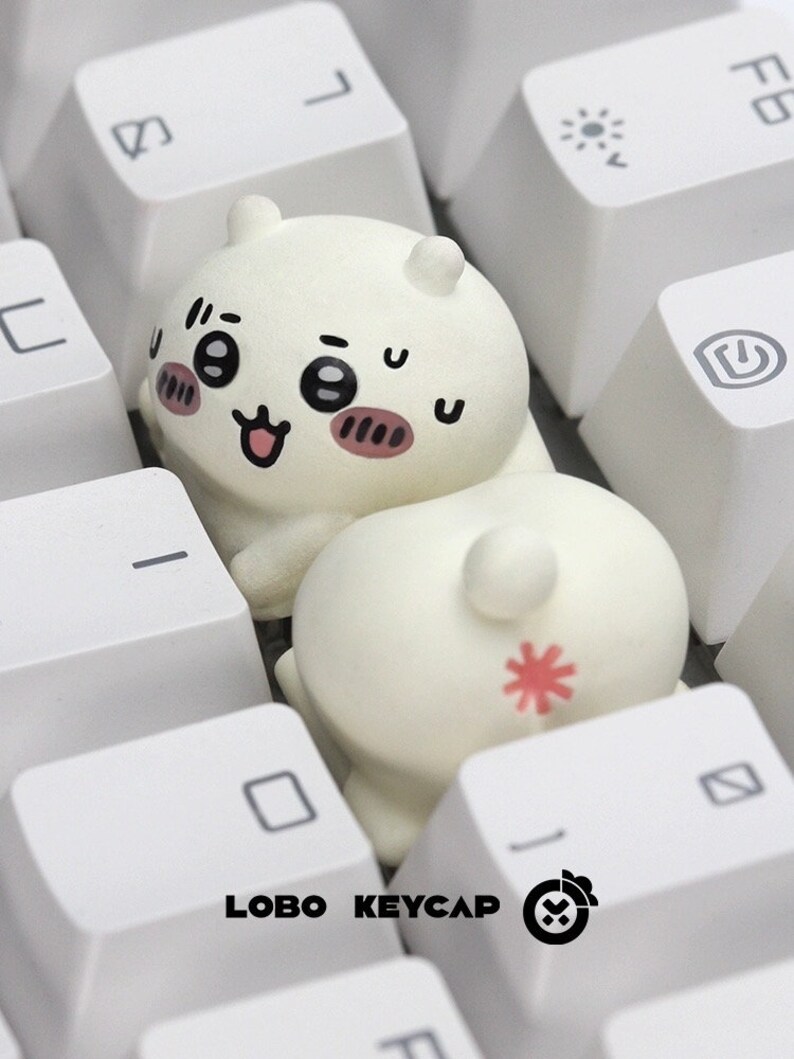 Chiikawa Head Bottom Set Artisan Handmade Keycaps Cherry MX for ...