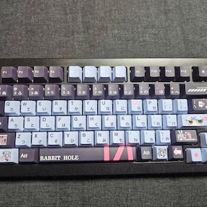 Hatsune Miku Keycaps: PBT Cherry Profile, 128 Keys - Etsy