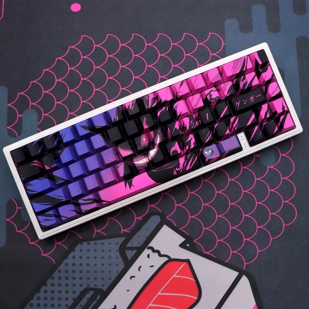 Monsters Ghost Keycaps Set: PBT Cherry Profile, 130 Keys - Etsy