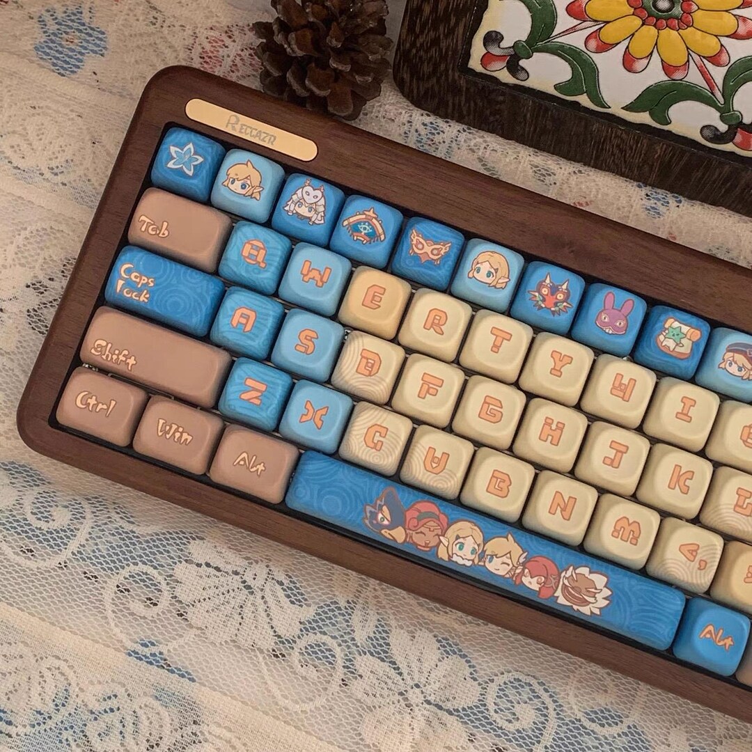 Zelda Keycaps: PBT Dye Sub MOA Profile, 144 Keys - Etsy UK