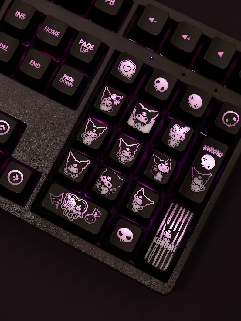 Devil Bear PBT Keycaps Set, Cherry Profile, 104 Keys - Etsy