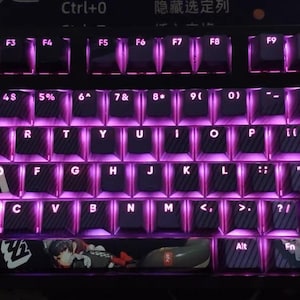 Zenless Zone Zero Ellen Joe Keycaps: Backlit PBT Cherry Profile - Etsy