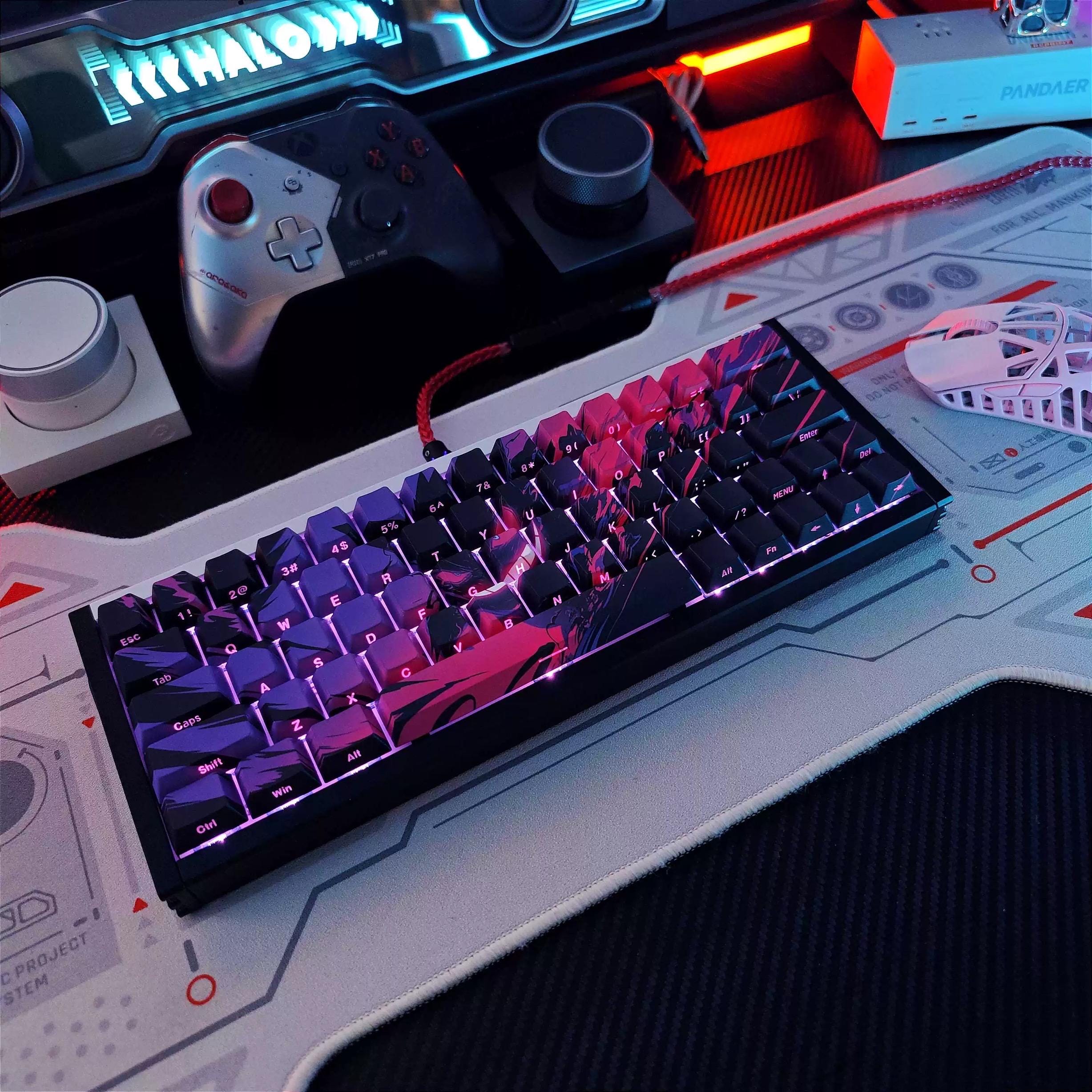 Monsters Ghost Keycaps Set: PBT Cherry Profile, 130 Keys - Etsy