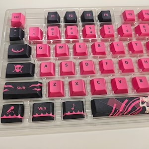 Hololive Mori Calliope Keycaps: PBT Cherry Profile, 132 Keys - Etsy