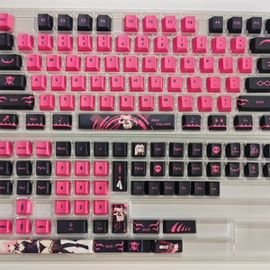 Hololive Mori Calliope Keycaps: PBT Cherry Profile, 132 Keys - Etsy ...