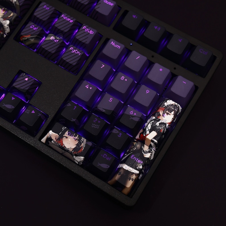 Zenless Zone Zero Ellen Joe Keycaps: Backlit PBT Cherry Profile - Etsy