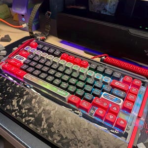 Zeon Zaku II Red PBT Keycaps Set: 147 Keys, Max Profile - Etsy Australia