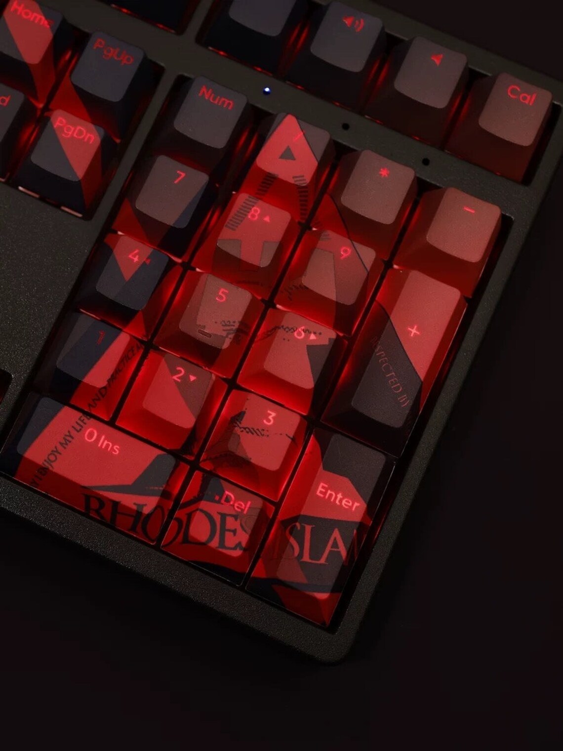 Arknight Pozemka PBT 108 Keys Cherry Profile Keycaps Set, Cute Keycaps ...