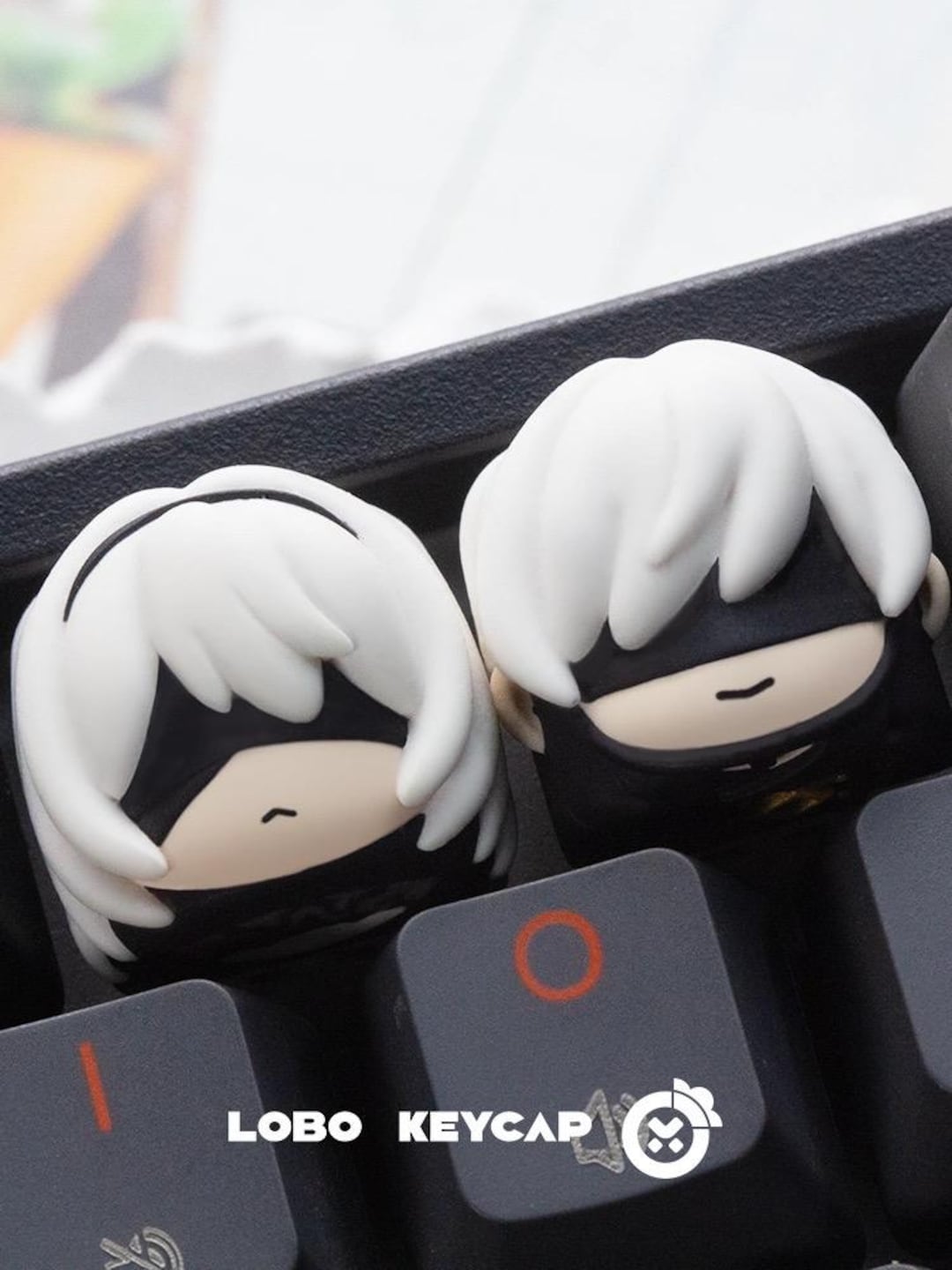 Nier Automata Artisan Handmade Keycaps Cherry MX for Mechanical ...