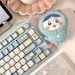 Working Kitten Cat PBT 142 Keys MAO Profile Keycaps Set, Cute Keycaps ...