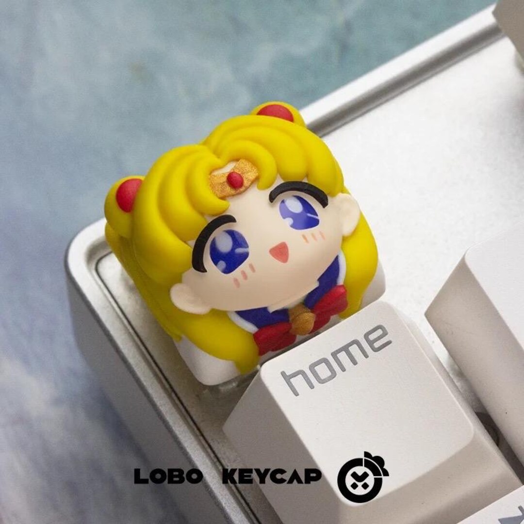 Sailor Girls Artisan Handmade Keycaps Cherry MX for Mechanical Keyboard ...