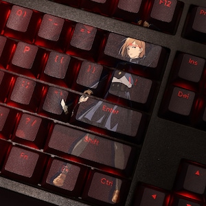 JJK Nobara Kugisaki Keycaps: PBT Cherry Profile, 108 Keys - Etsy Australia