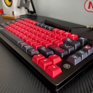 Persona Five PBT 140 Keys Cherry Profile Keycaps Set, Cute Keycaps ...