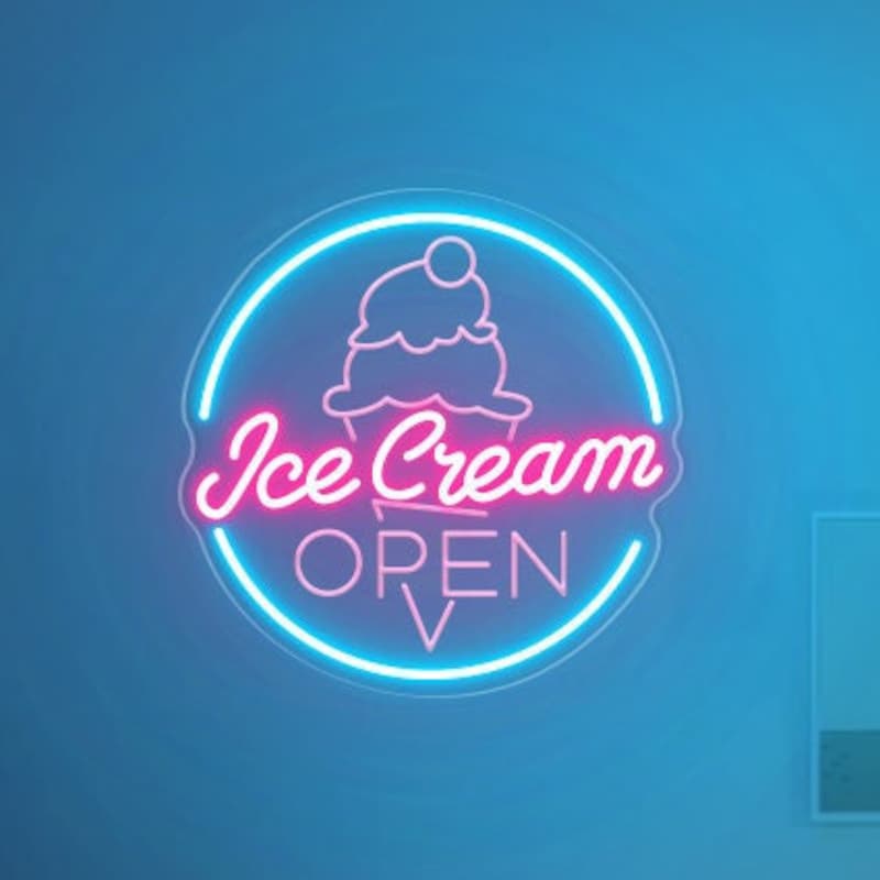 Ice Cream Shop Sign - Etsy