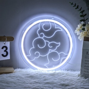 Four Elements Wall Art, Four Elements Symbol Neon Sign, Fire Water Air ...