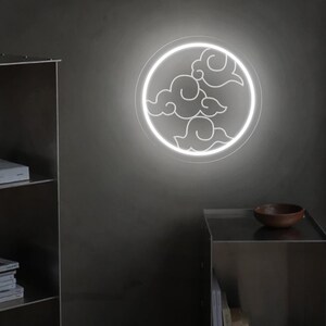 Four Elements Wall Art, Four Elements Symbol Neon Sign, Fire Water Air ...