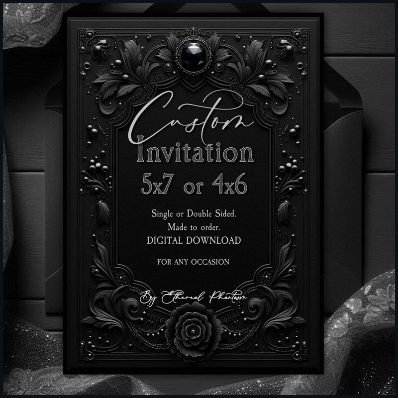 Custom Invitations - Etsy