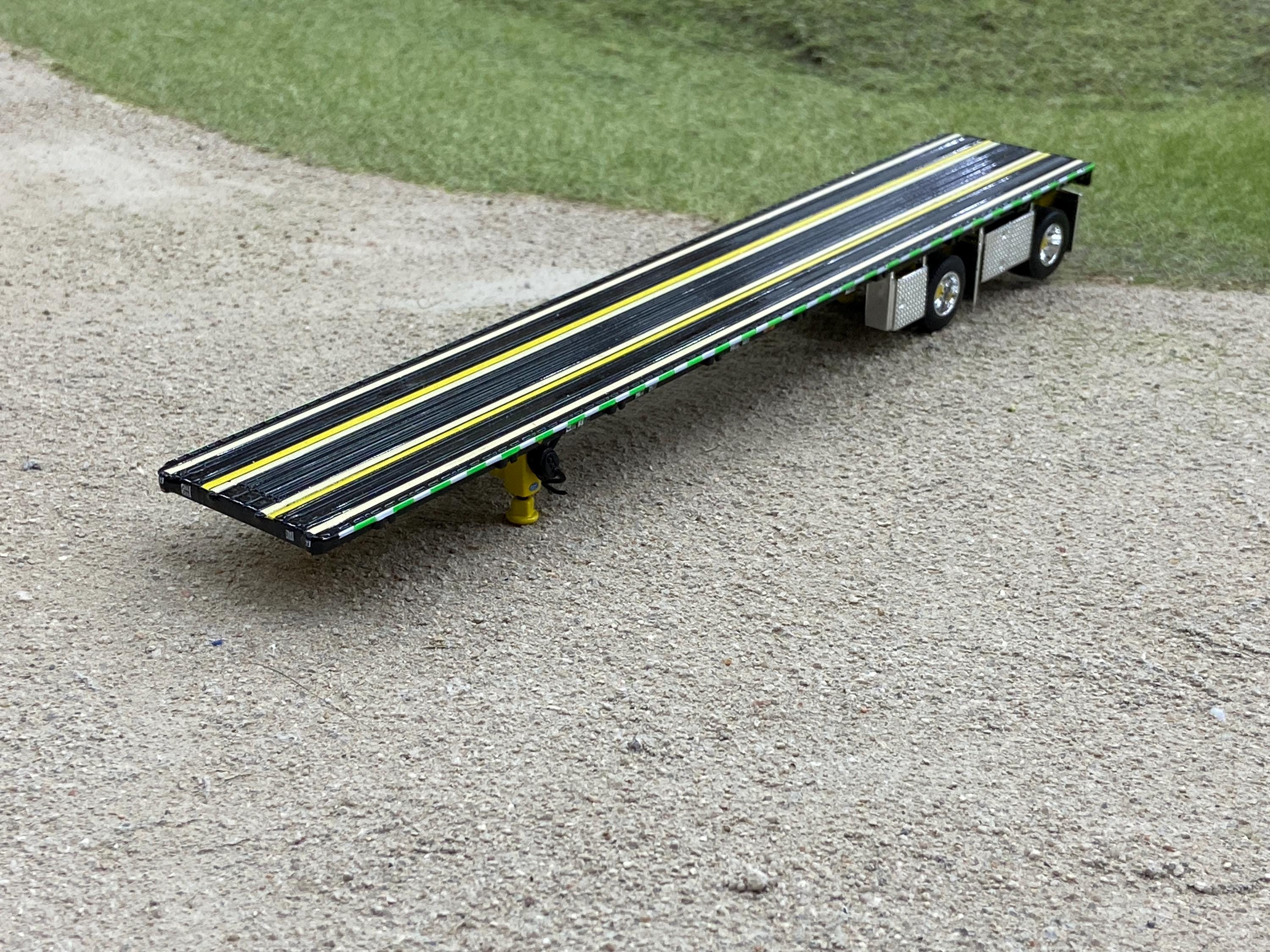 1/64 DCP Wilson Road Brute Flat Bed - Black, Yellow - Etsy