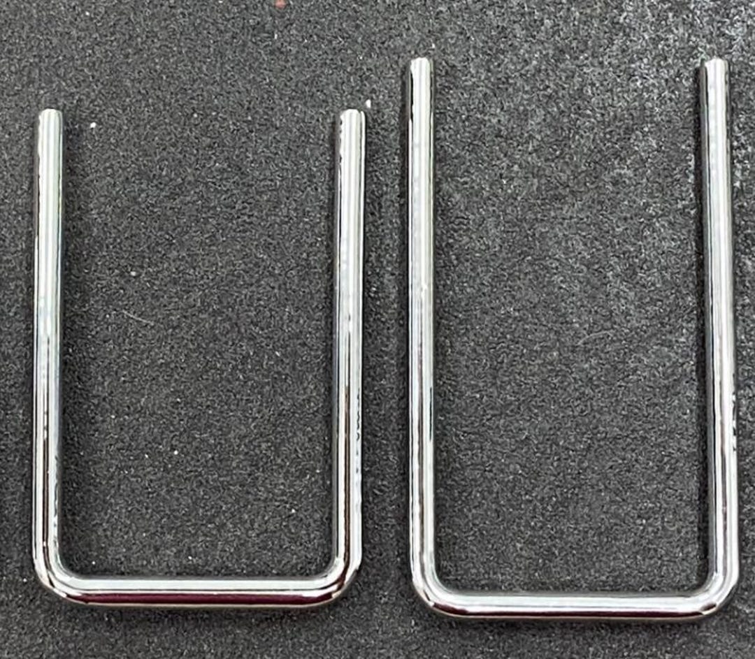 1/64 Scale Flattop Straight Pipes – Chrome Resin Exhaust Stacks for ...