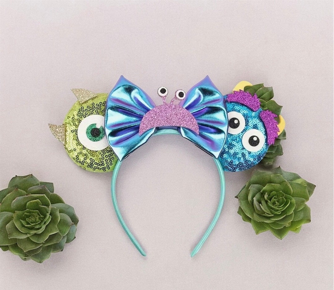 Monsters Inspired Mouse Ears,fun and Frightfully Cute Disney ...