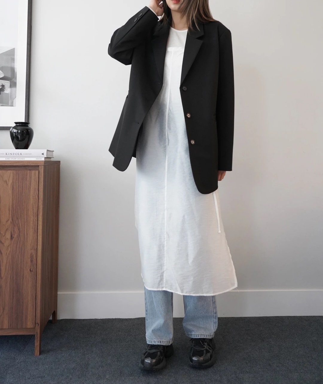 Sheer Wrap Dress - Etsy