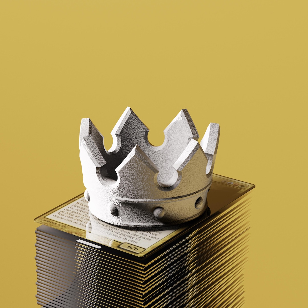 3D Printed Monarch Crown Token, MTG Commander - Etsy