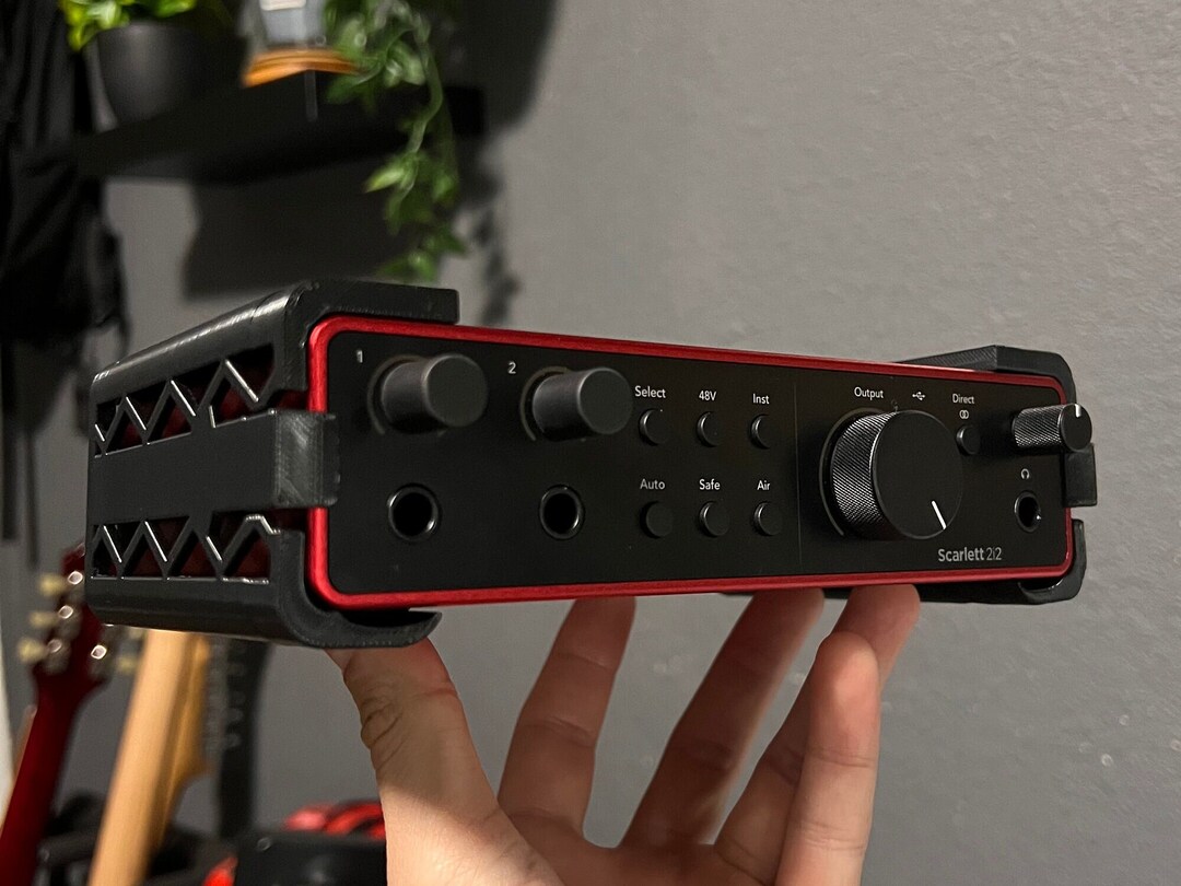 Premium Scarlett Under Desk Mounting Bracket - Scarlett Solo - 2nd Gen ...