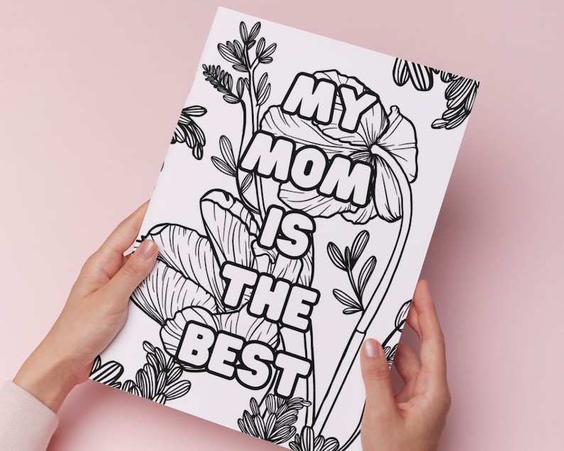 10 Mom Day Colouring Sheets, Printable Pages, Fun With Mom, Mommy and ...