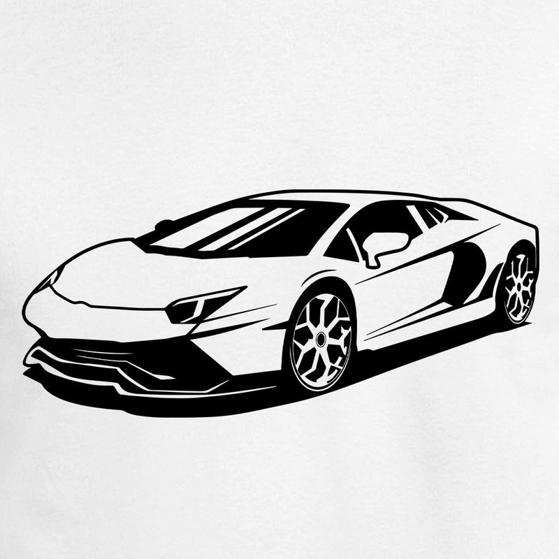 Lamborghini Svg - Etsy