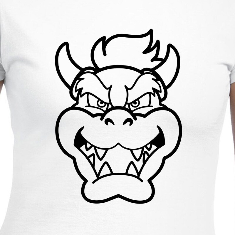 Bowser Stencil - Etsy Canada