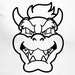Bowser Digital Cut Files | Cricut | Silhouette Cameo | Svg Cut Files ...