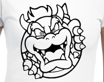 Bowser Cut Files Cricut Silhouette Cameo Svg Cut Files Digital Files ...