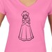 Princess Peach Digital Cut Files Cricut Silhouette Cameo Svg Cut Files ...