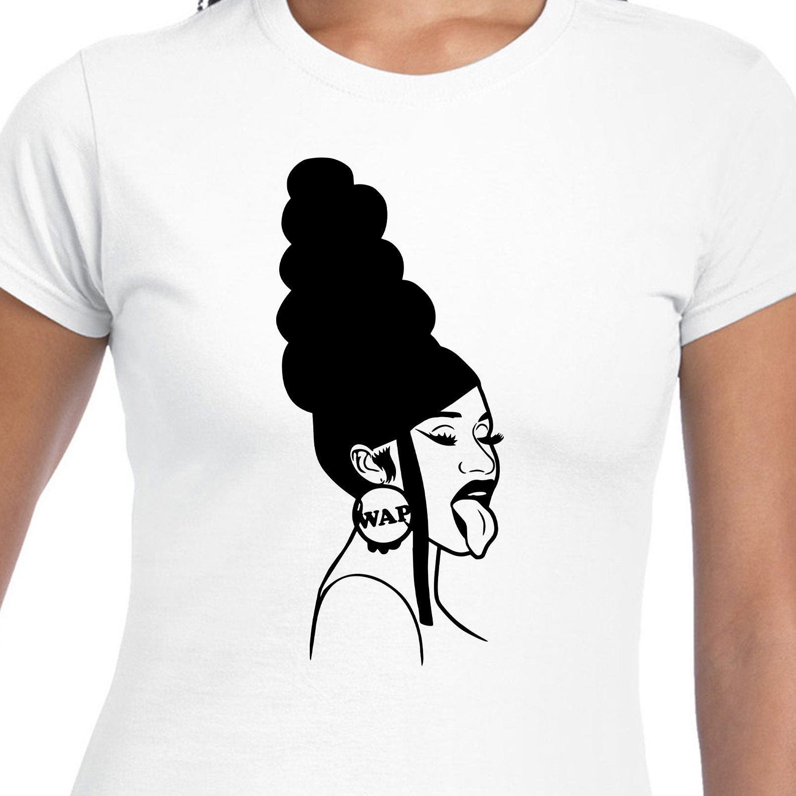 Cardi B & Meg the Stallion Digital Cut Files Cricut Silhouette Cameo ...