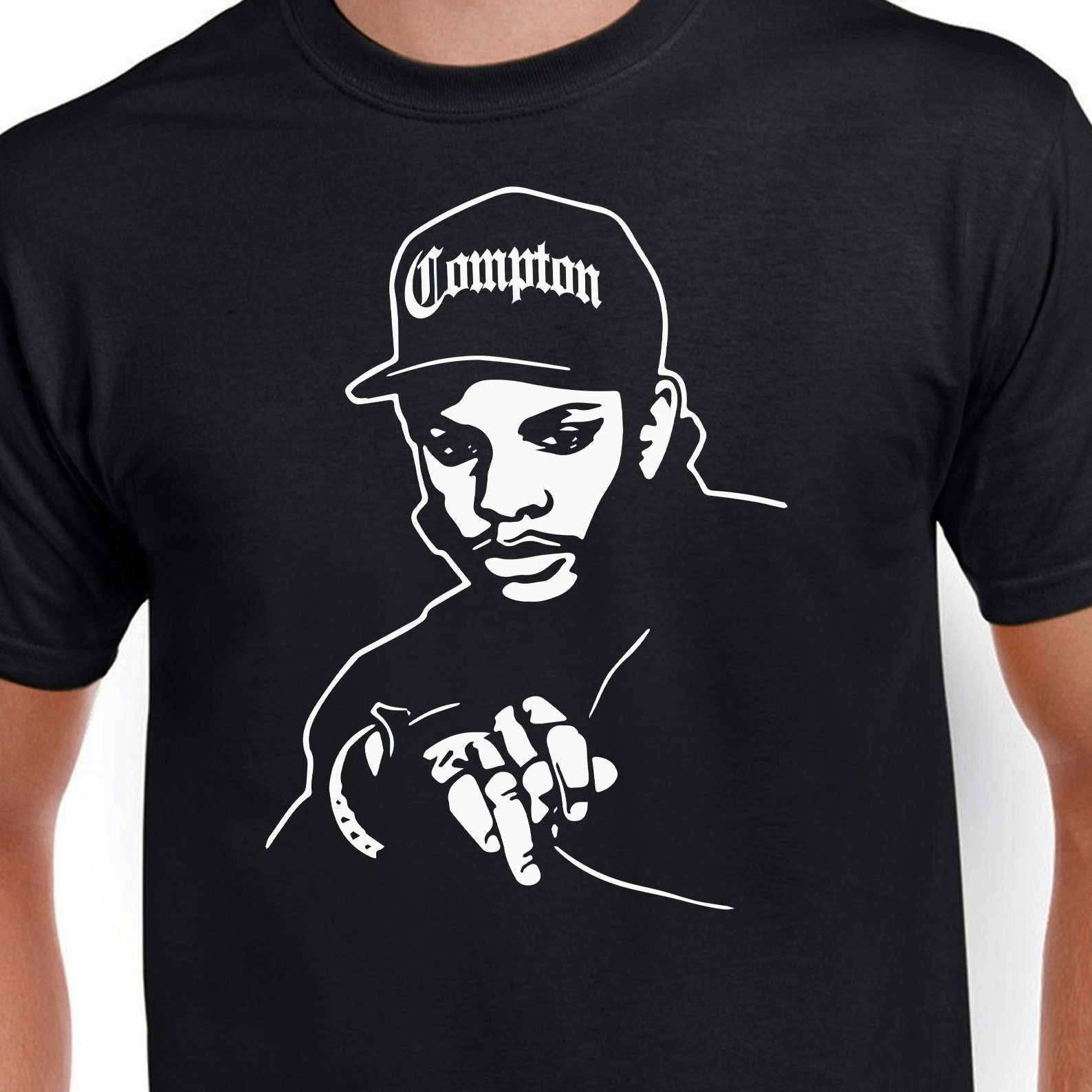 Eazy E Stencil Eazy E | Studio Selection Poster