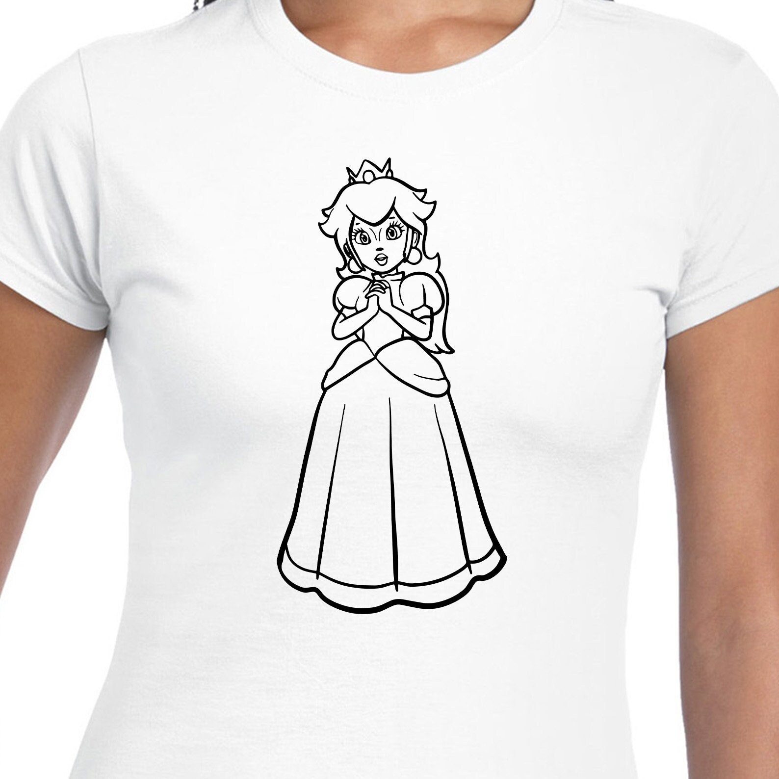 Princess Peach Digital Cut Files | Cricut | Silhouette Cameo | Svg Cut ...