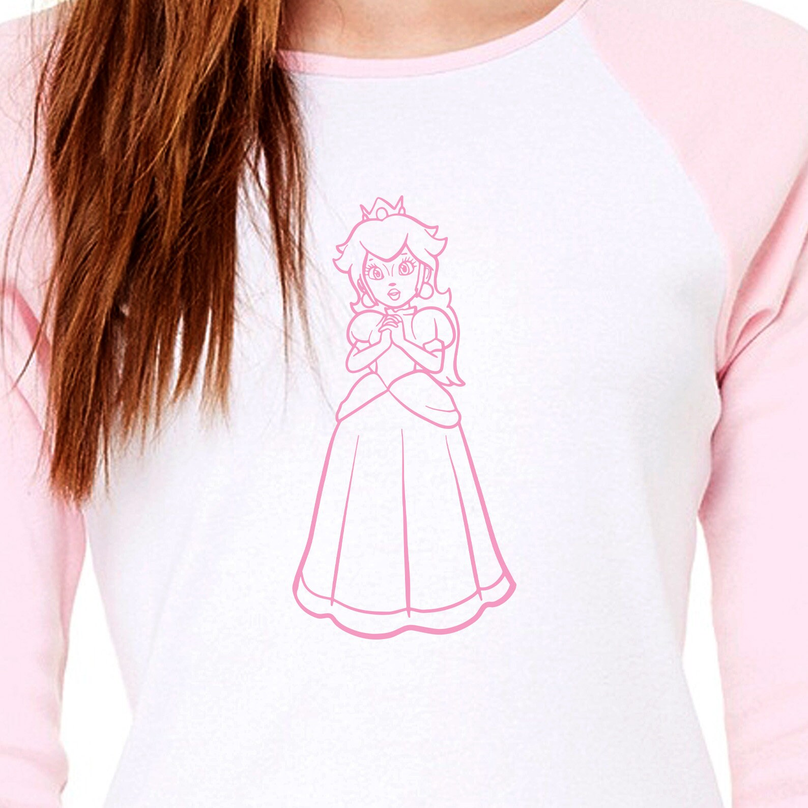 Princess Peach Digital Cut Files Cricut Silhouette Cameo Svg Cut Files ...