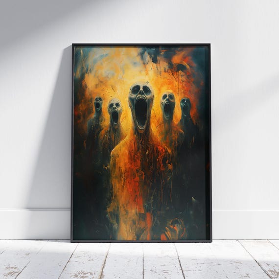 Pinturas Aterradoras 10 Pinturas De Terror | Arte Que Te
