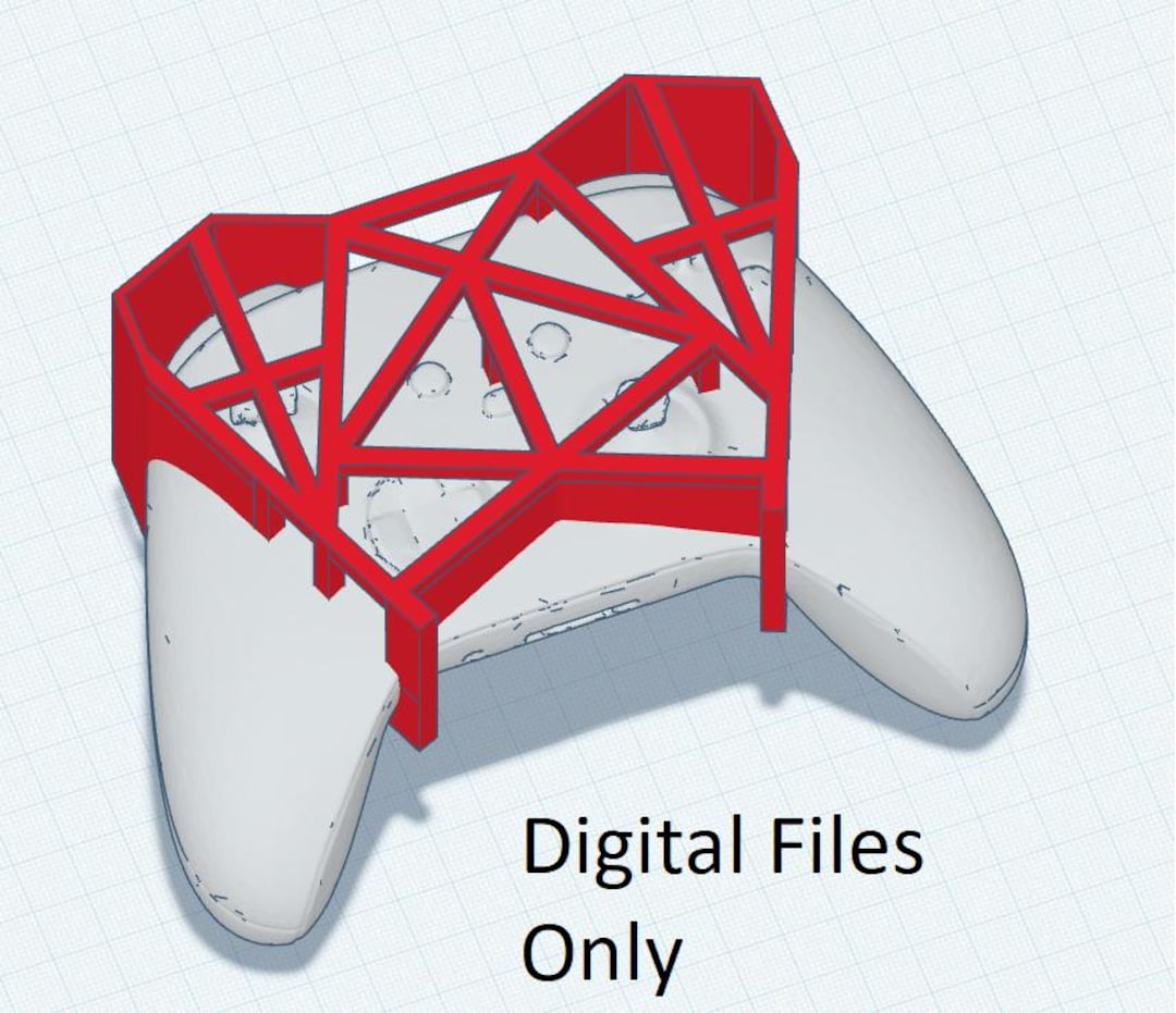 Xbox Controller Guard Cage – DIGITAL FILES ONLY – 3D Printable Snap-on ...
